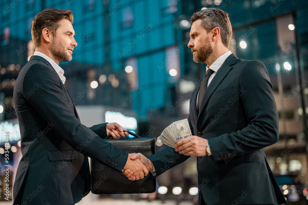 Counting us dollar bills money, finance, saving, banking, and people ...