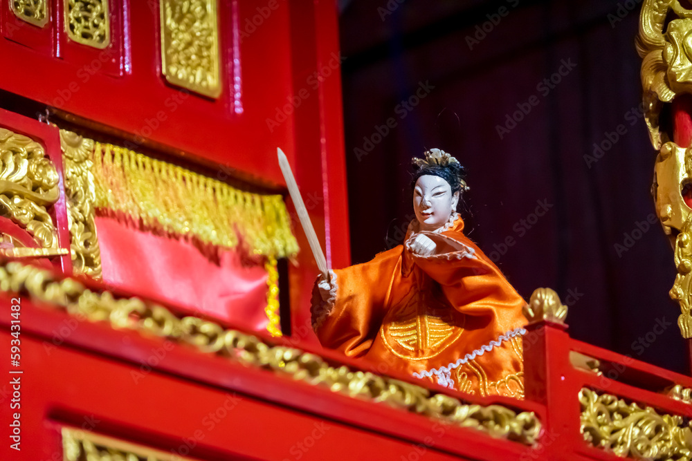 Wayang Potehi (Chinese puppets) originating from southern China. This ...