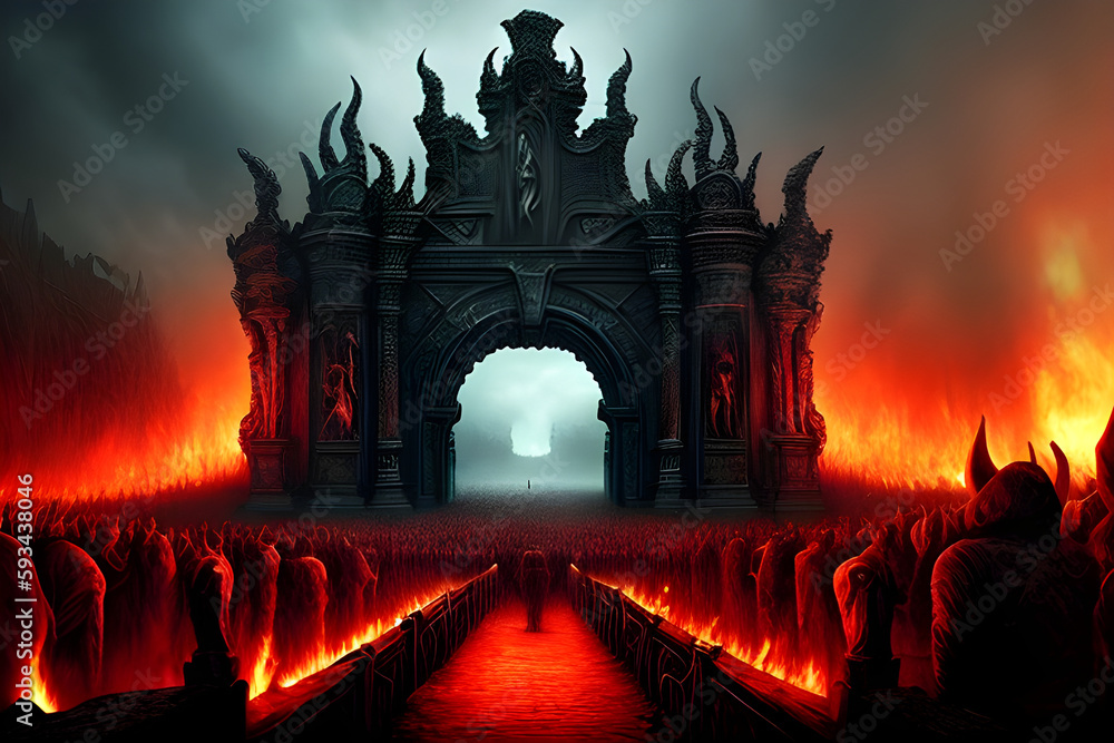 Gates Of Hell Background