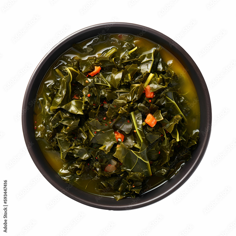 Jamaican Callaloo Generative AI Stock Illustration | Adobe Stock