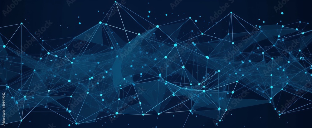 Global Imagery with Dynamic Blue Lines Connecting Stars Around an ...