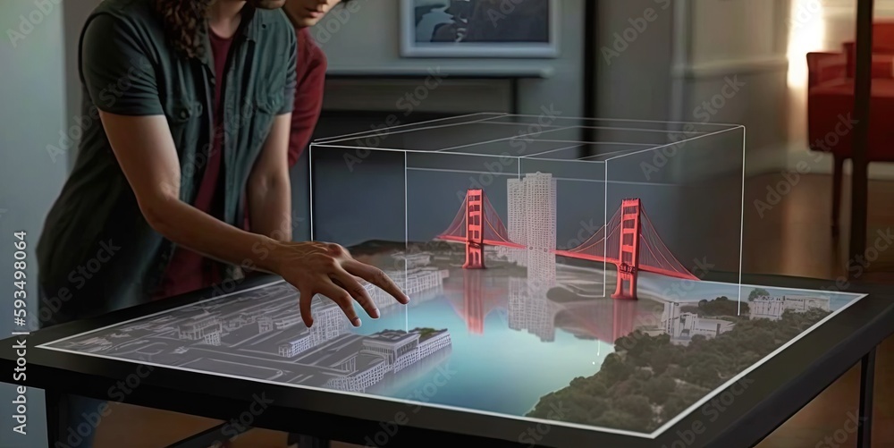 3D Touch Hologram Displays are used in architecture and design to create immersive and ...
