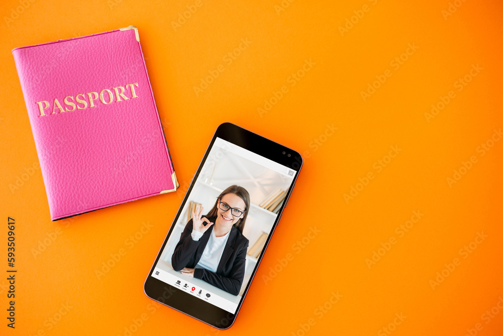 Passport service. Online expert. Digital immigration center. Satisfied ...