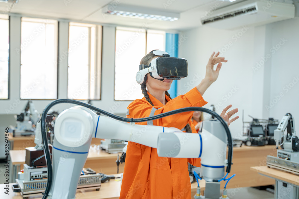 Engineers are using virtual AR to maintain and check the work of human ...