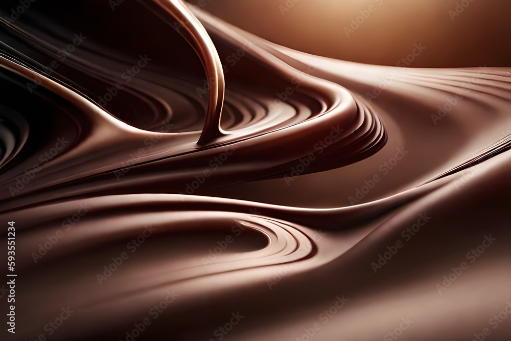 Chocolate background, Chocolate texture, Generative AI Stock ...