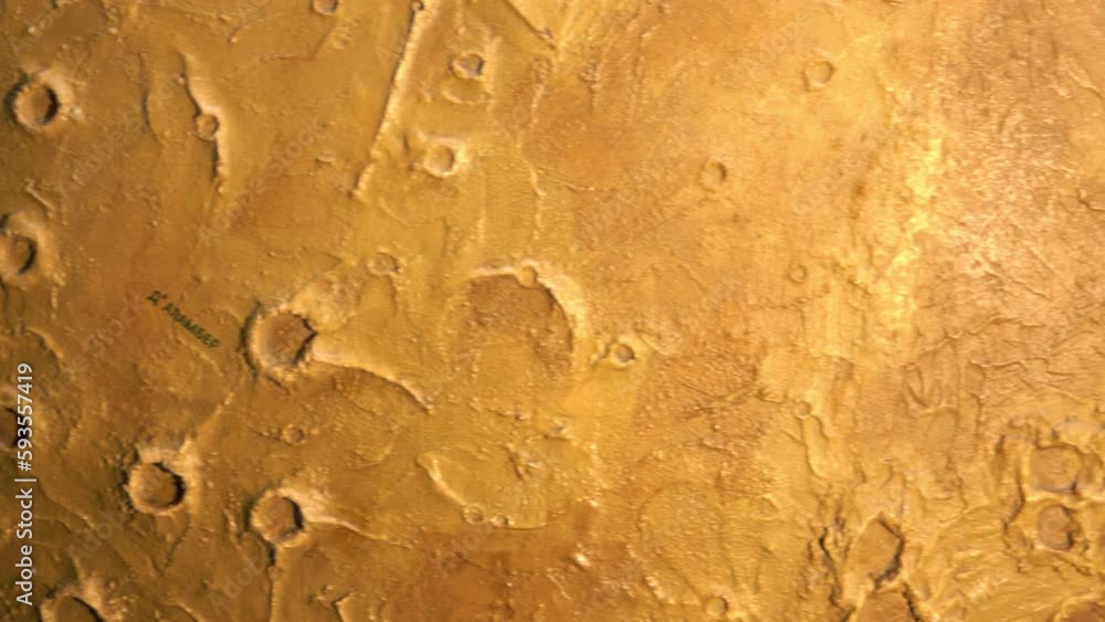 Vídeo do Stock: The surface of the moon. Moon surface map. Moon layout ...