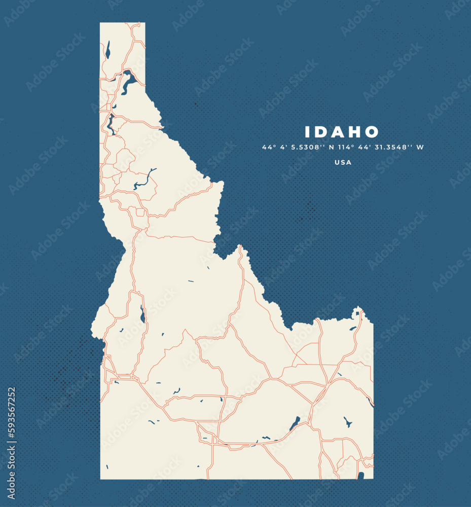 idaho map