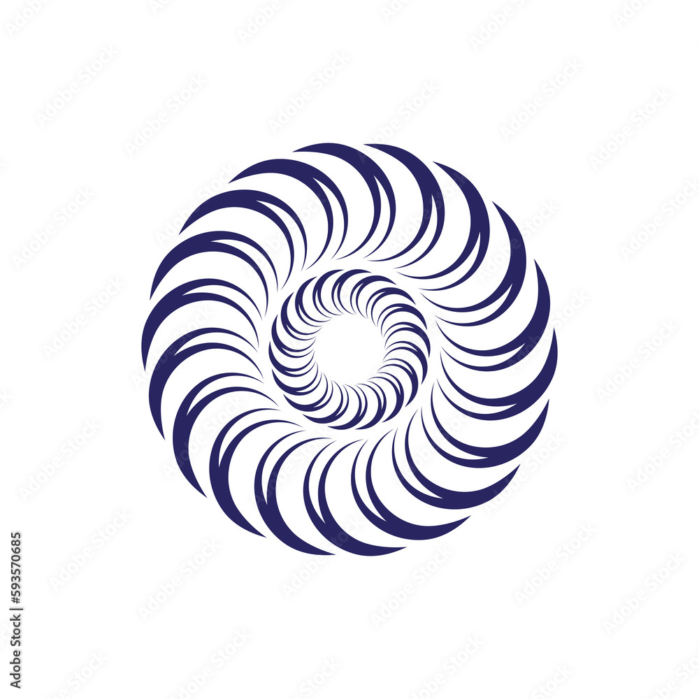 Poster vortex symbol vector illustrator abstract icon logo template ...