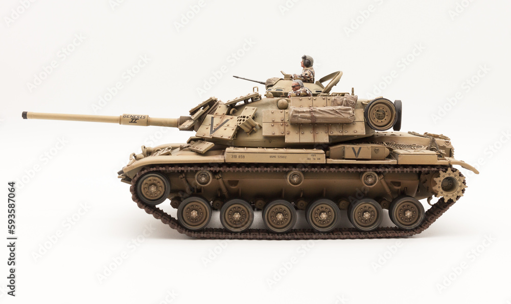 USMC M60A1 Patton Main Battle Tank Stock Photo | Adobe Stock