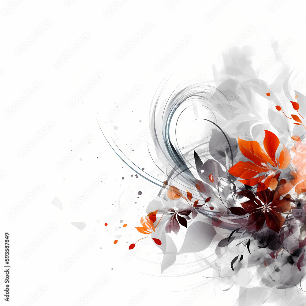 Simple white background Stock Illustration | Adobe Stock