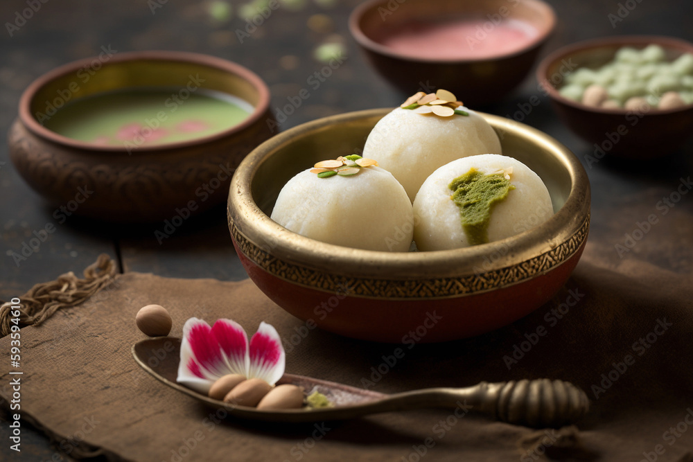 Rasgulla is a one of famous Indian sweet made by Pure Cow milk. This ...