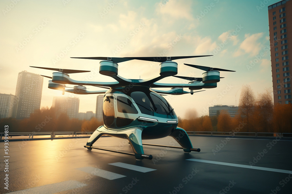 Urban air mobility, air taxi, UAM, Passenger Autonomous Aerial Vehicle ...