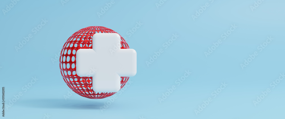 World red cross day international. Copy space for the text and contents ...