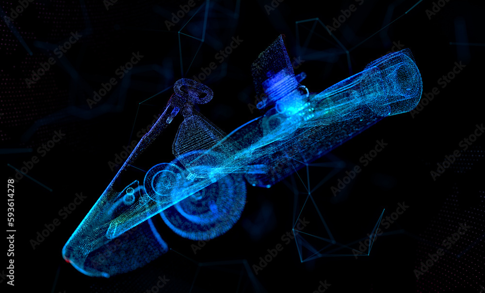 Go kart, kart racing. Light effect particles background. Graphic ...