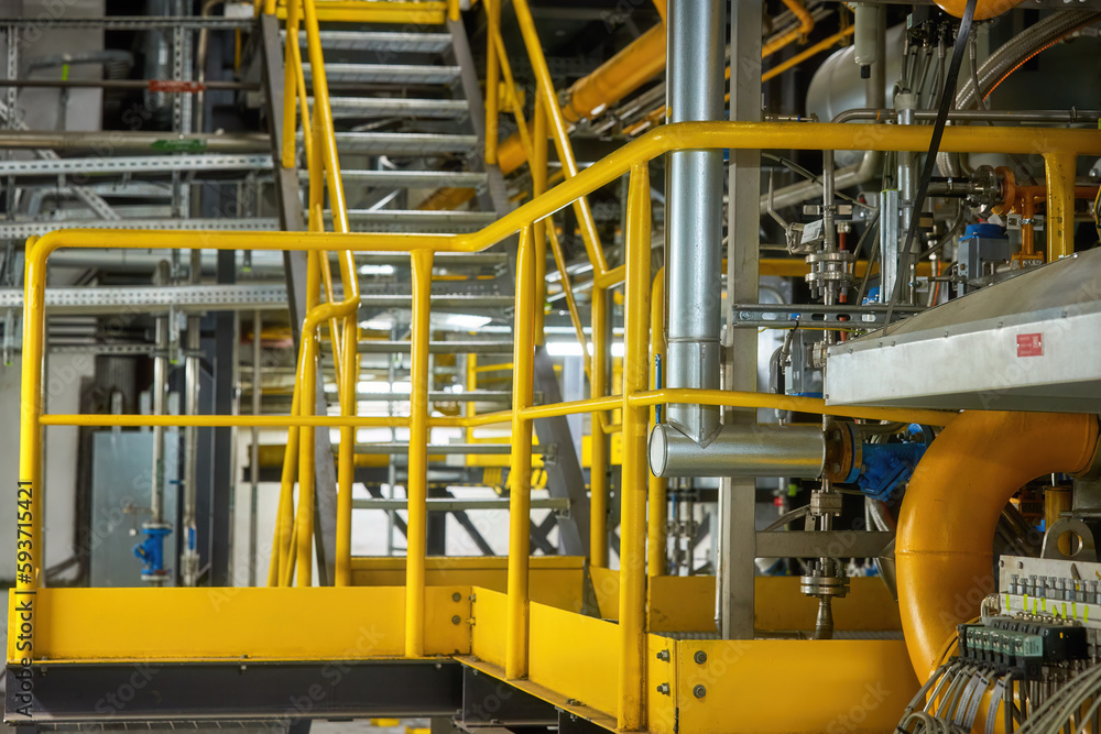 Energy technology: power plant environment, complex process equipment ...