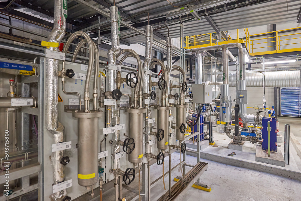 Foto de Power plant technology: power plant environment, complex ...