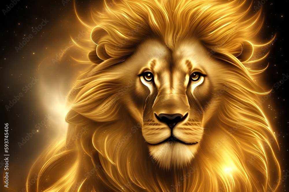 Lion Symbol Of Courage