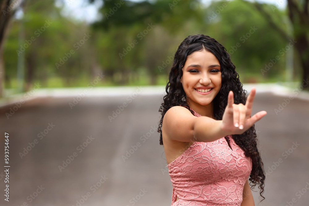 deaf mute girl, sign language, happy, communication, deaf culture ...
