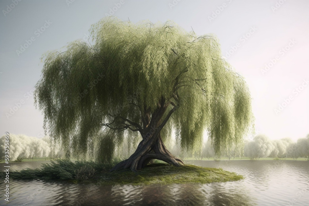 Daytime scene landscape element for 3d Architectural visualization ...