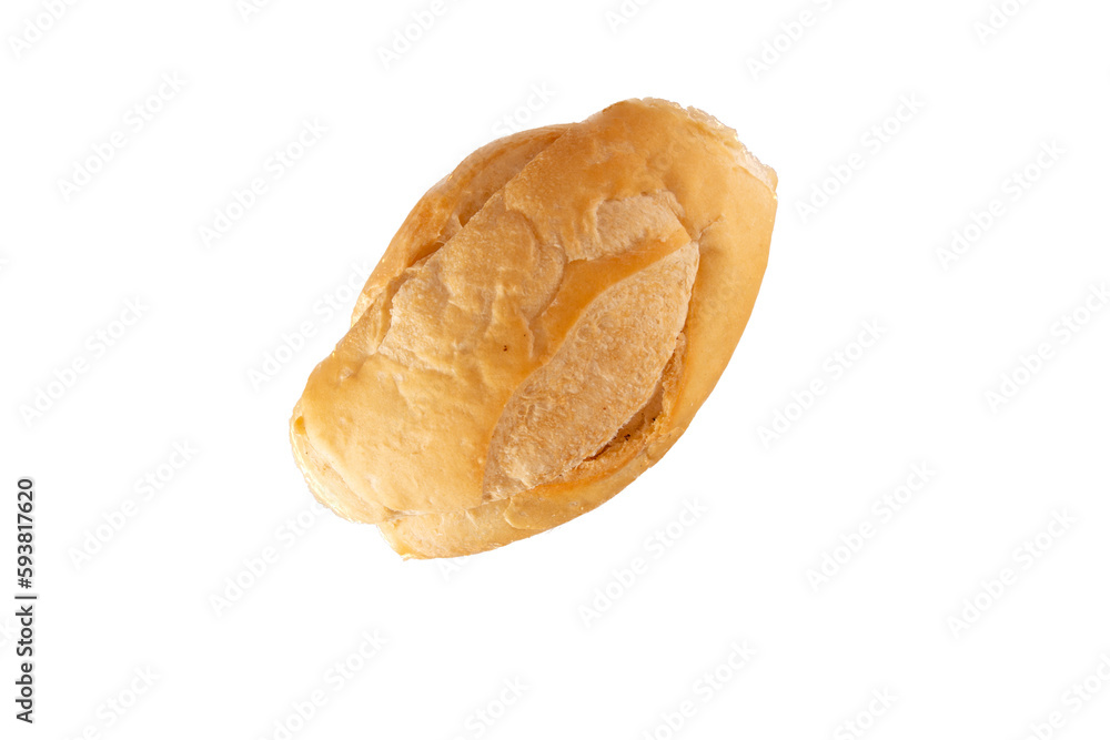 French Bread (Brazilian Pao Frances) Top View, PNG Transparent ...