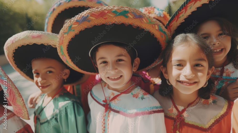 Delightful Middle Eastern Kids Boys and Girls celebrates Cinco de Mayo ...