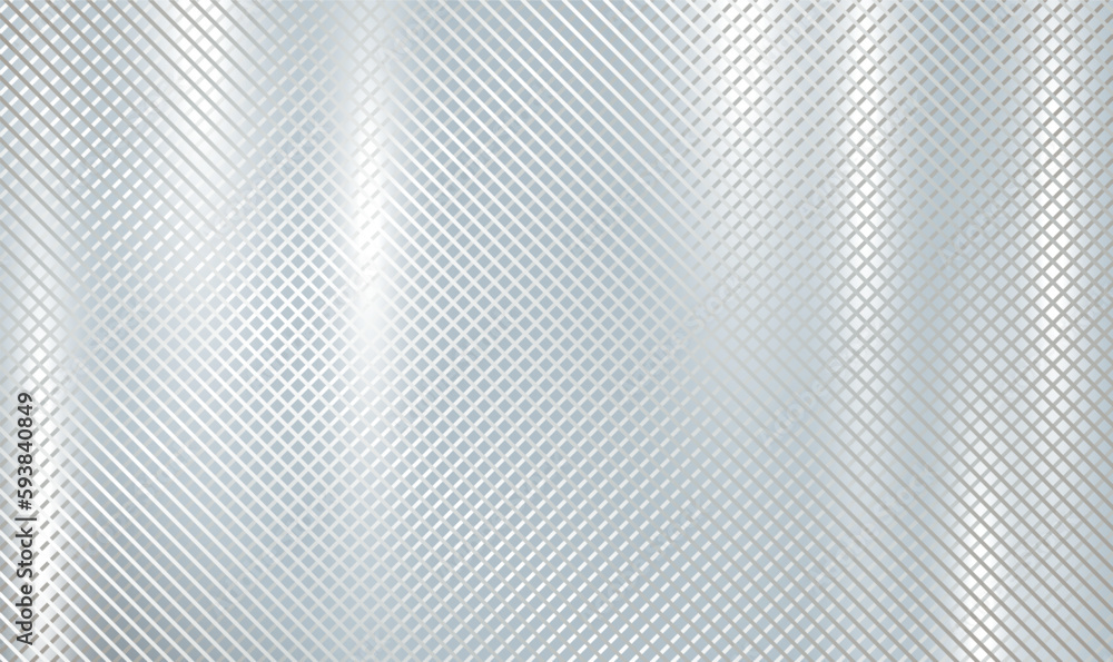 Silver metal grid pattern for background design. Chrome braided ...