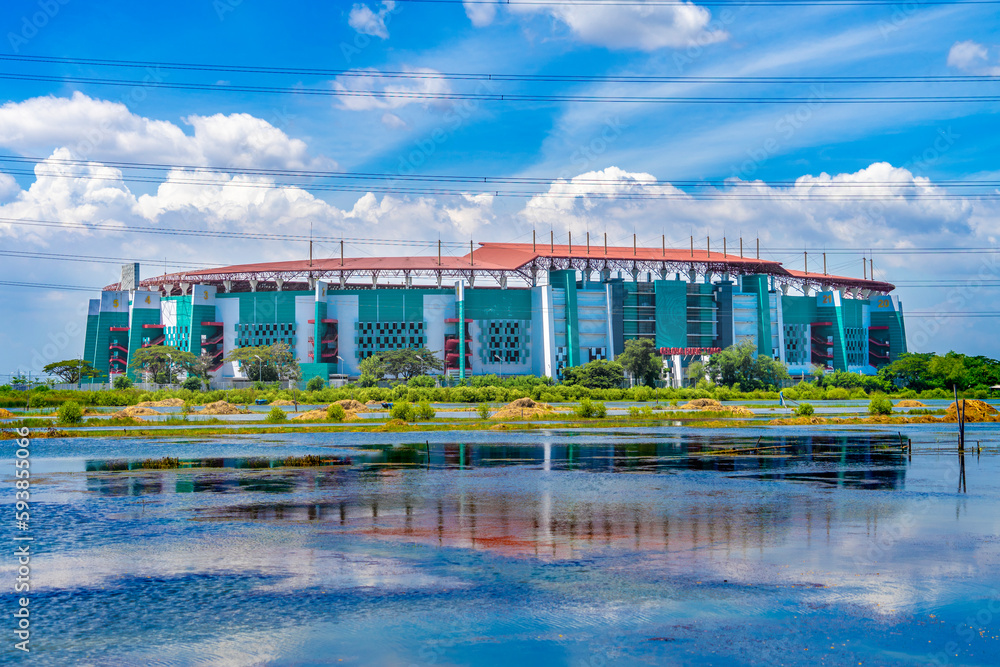 Gelora Bung Tomo Stadium the largest stadium in Surabaya which was ...