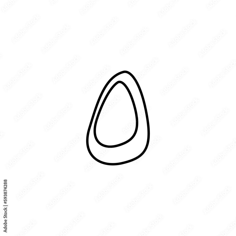 Arabic number icon vector logo design template Stock Vector | Adobe Stock