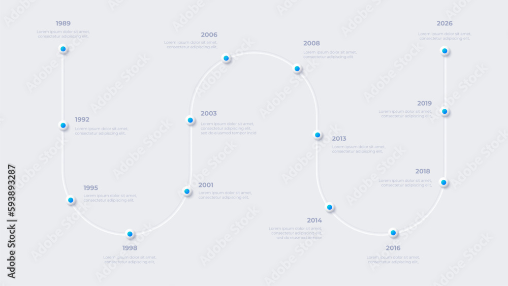 Photography Poster Infographic timeline design template | Wall Art ...