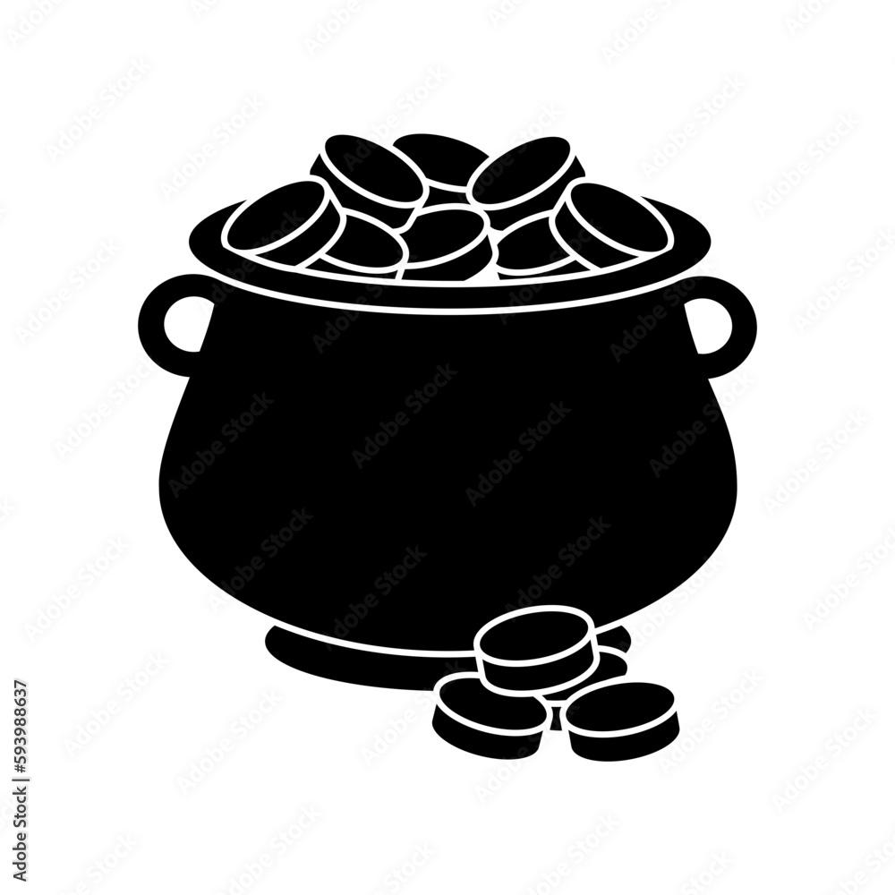 Black Pot Of Gold