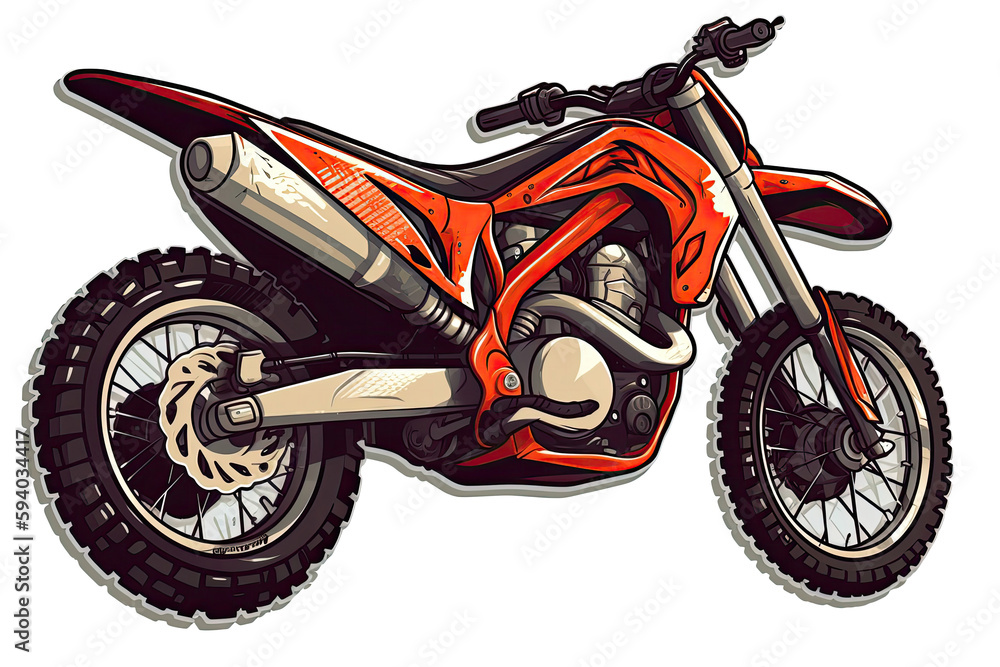 Motorcycle Sticker On Isolated Transparent Background, Png, Logo ...