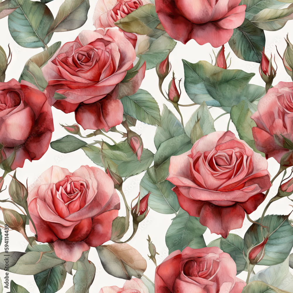 Nature rose flower pattern design line, arts. Hand drawn outline design ...