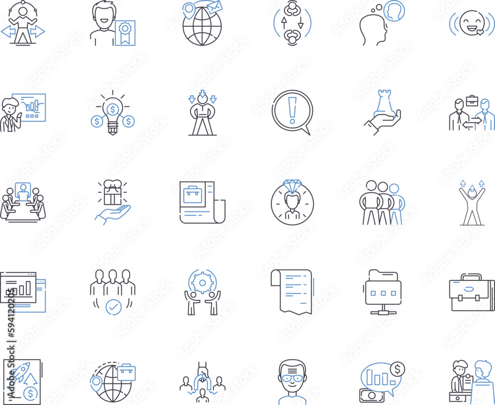 Firm augmentation line icons collection. Enhancement, Surgery, Implants ...