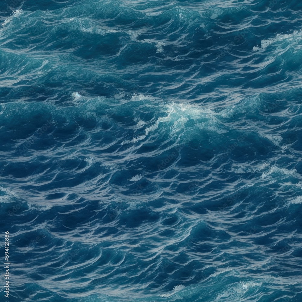 The Blue Ocean Water Seamless texture captures the peaceful and ...