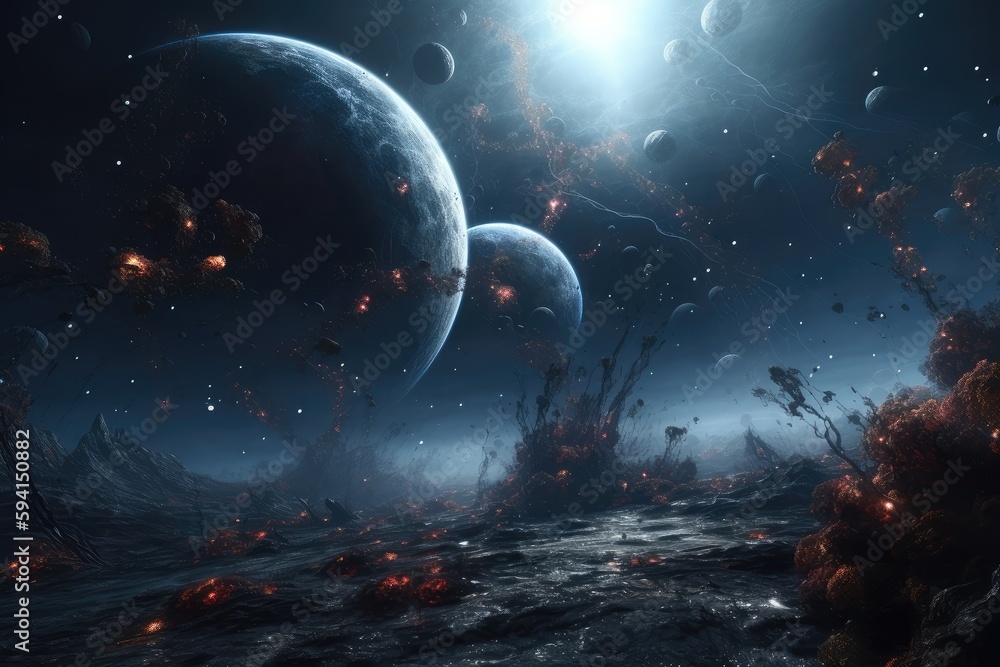 The Power to Create and Destroy: Mesmerizing 8K Space Renders by ...