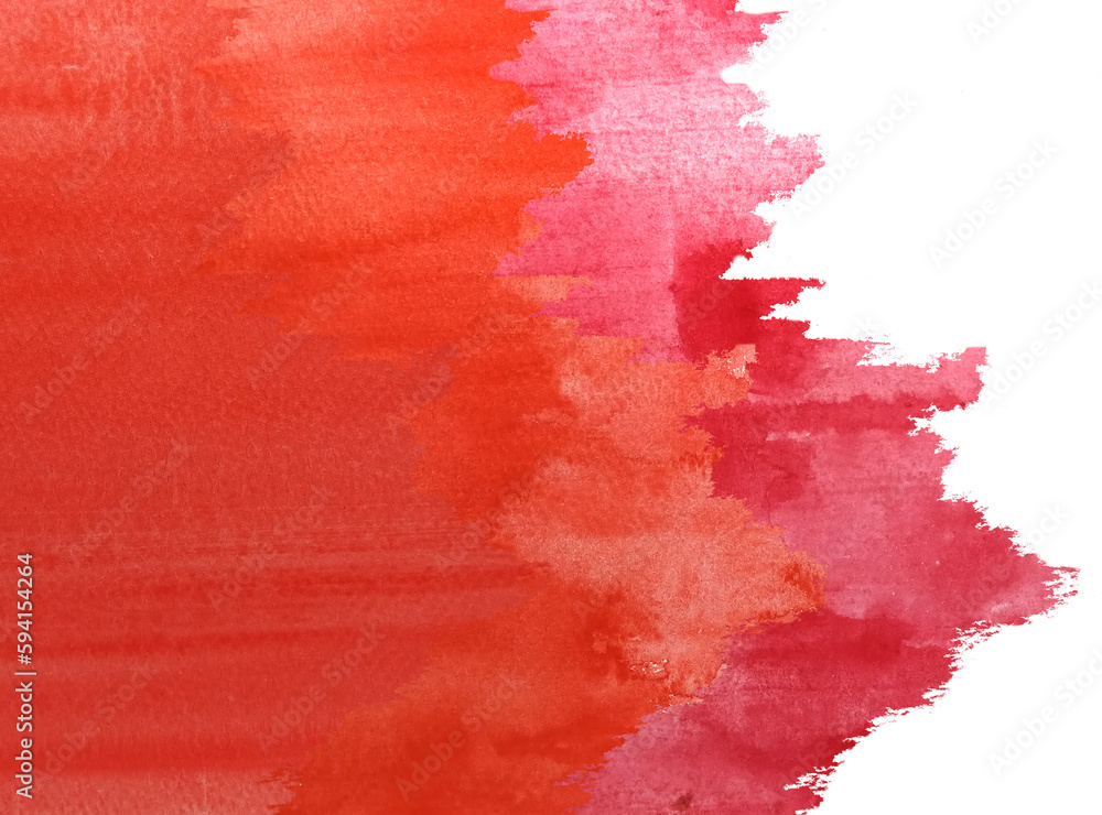 watercolor painting template wave abstract red hand drawn texture. png ...