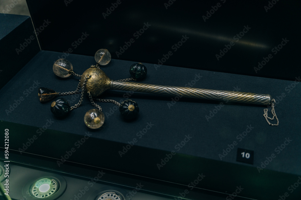 Antique Ottoman Sword from weapons collection in Istanbul Topkapi ...