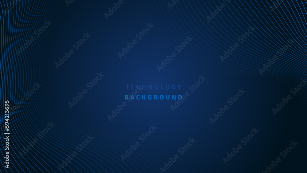 Abstract technology background with lines Stock Vector | Adobe Stock