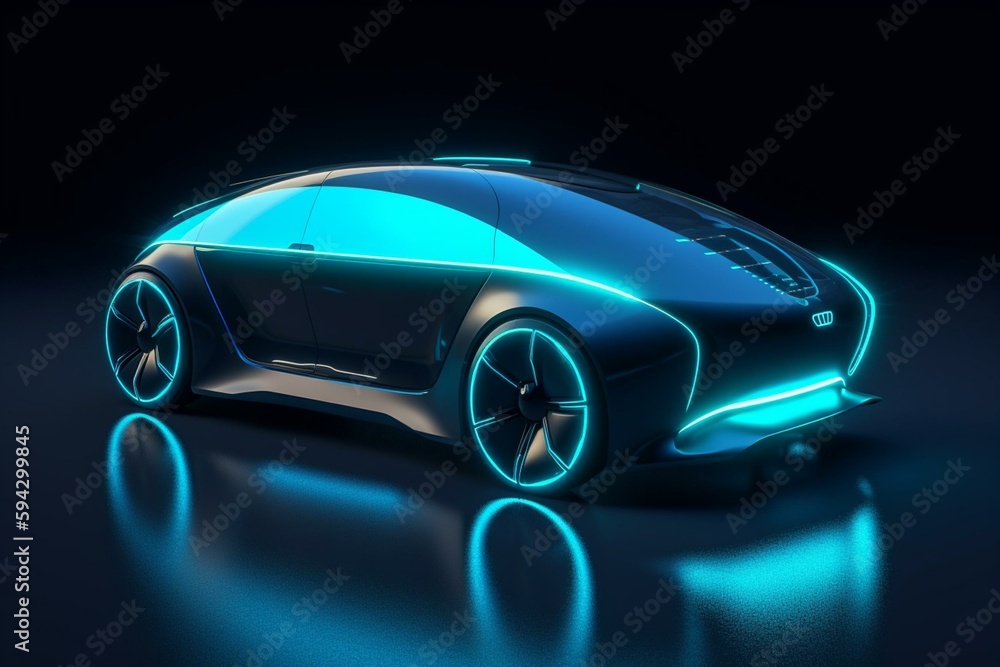 Electric Vehicle with Self-Driving. Future Car Software Technology.Self ... Electric Vehicle with Self-Driving. Future Car Software Technology.Self ...