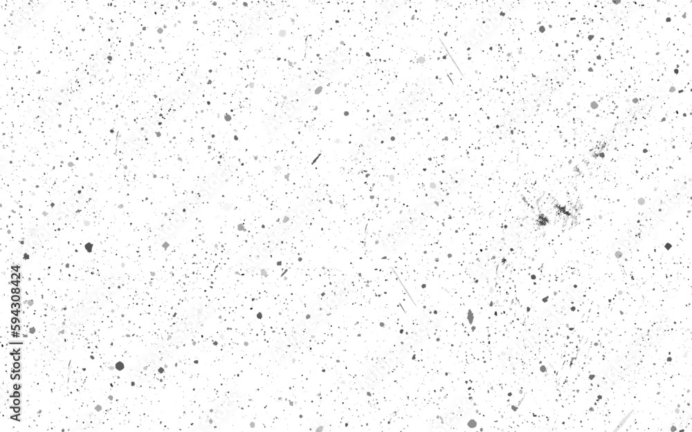 Dirt dust isolated on white background and texture, top view. Falling ...