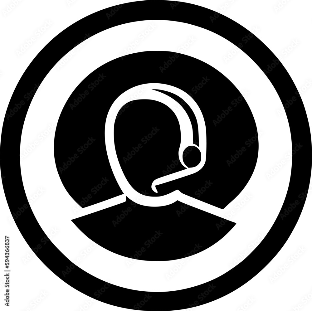 black round up to 24 hour customer service icon, simple 24hr helpline ...