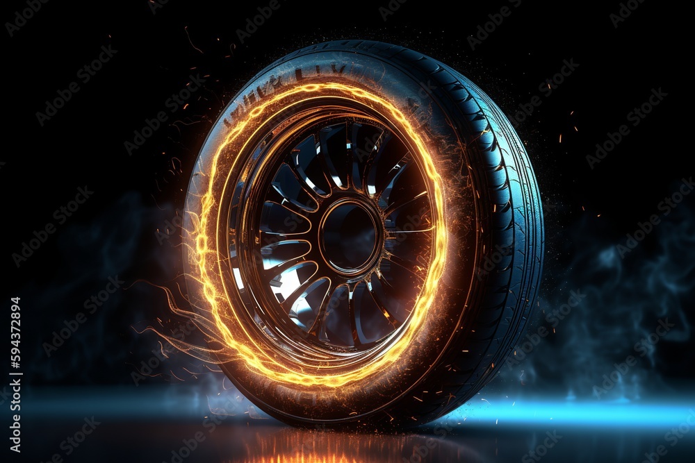 Ultrabright Fire: Transparent Tires in Spirit Form with Veiling Flare ...