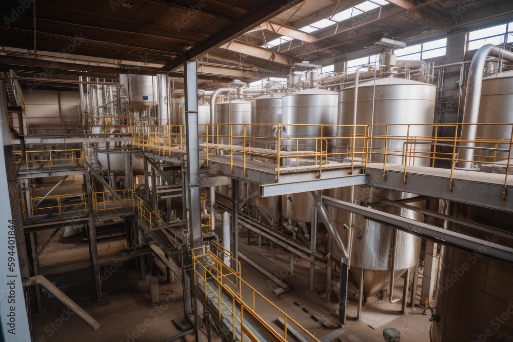 a manufacturing facility, where bioenergy and biomass is produced from ...