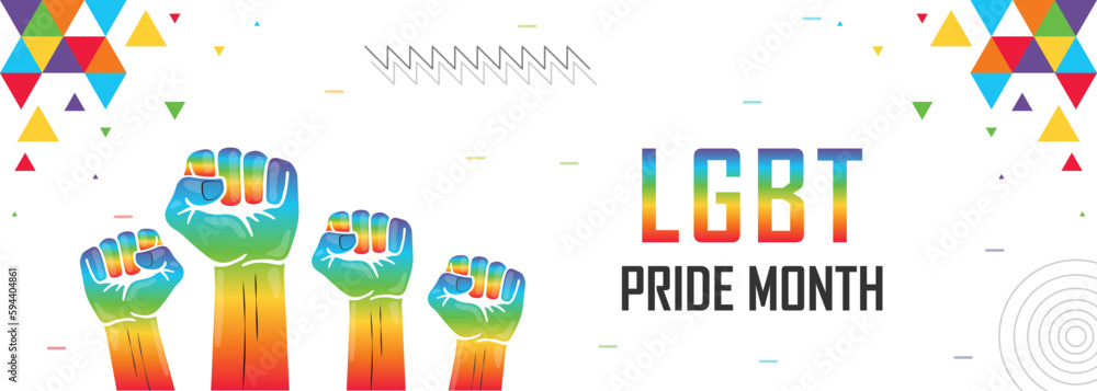 LGBT pride month, support people to gain equal rights, lgbtq campaign ...