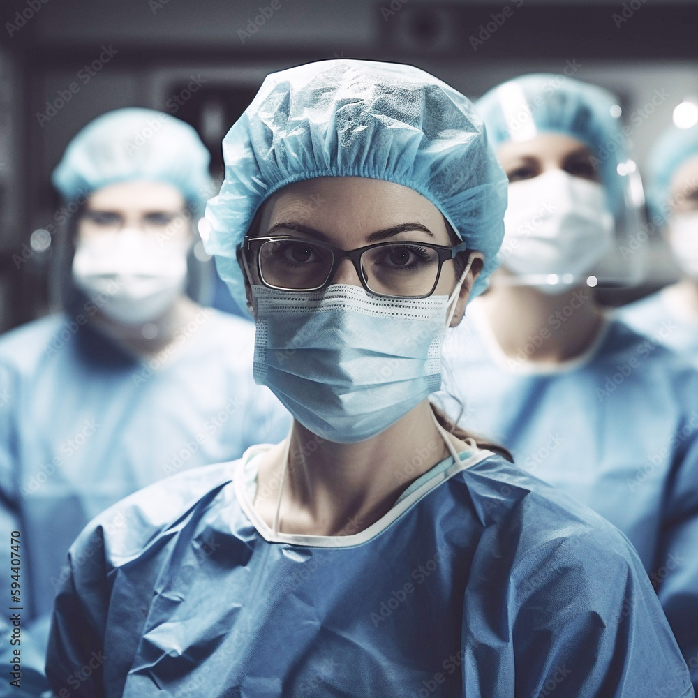 Female Surgeons At Work