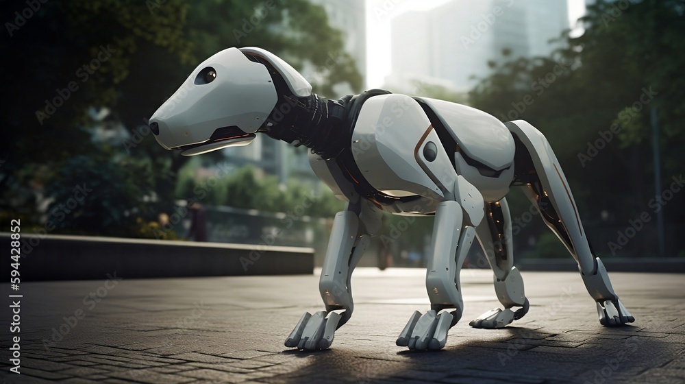 AI Generated images of A world where animals have developed their own ...