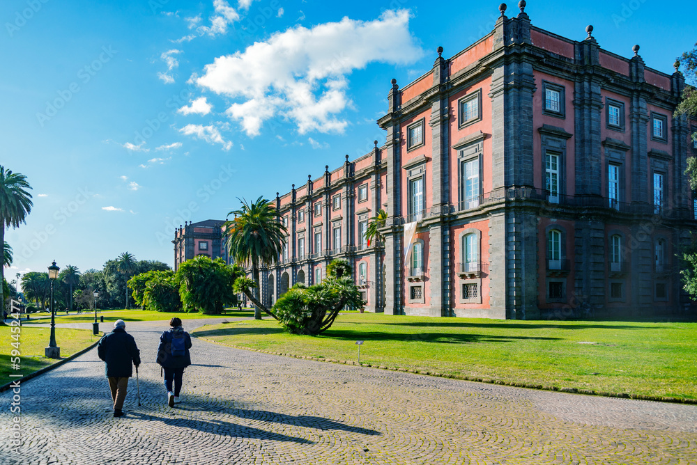 Museo di Capodimonte. Art museum located in the Palace of Capodimonte ...