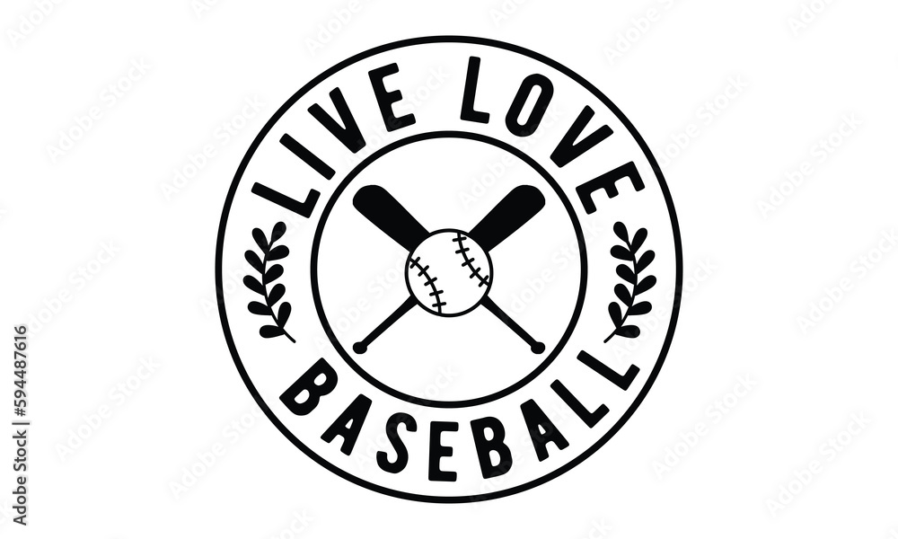Live love baseball SVG, baseball svg, baseball shirt, softball svg ...