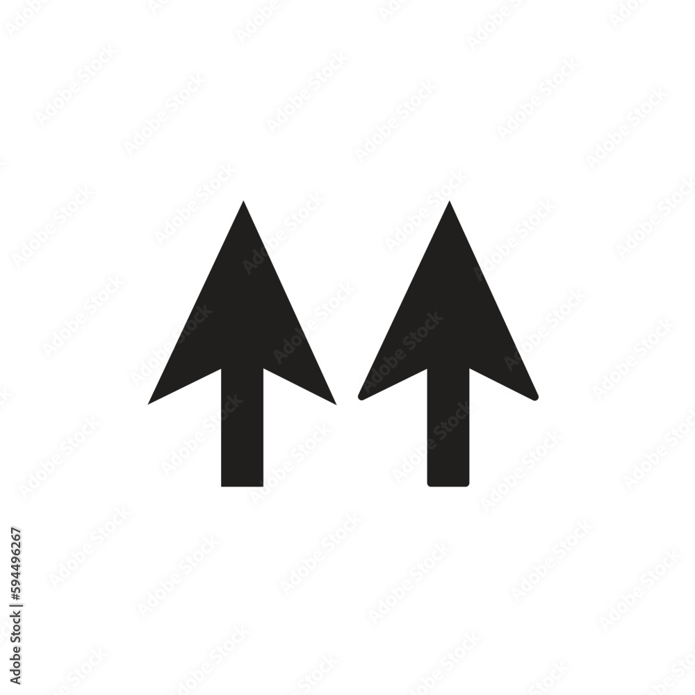 Computer Mouse Icon Click Pointer Cursor Arrow Flat Vector Icon For Apps And Websites Stock