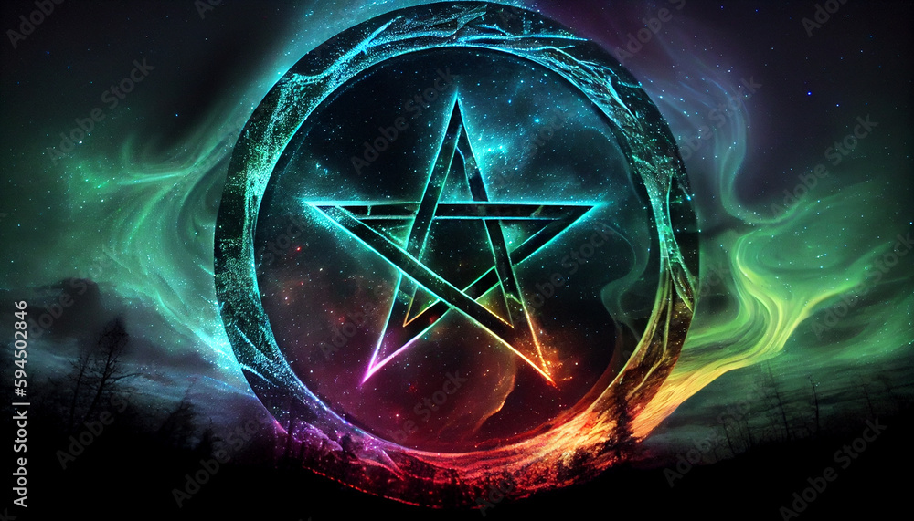 Pagan Pentagram Wallpaper